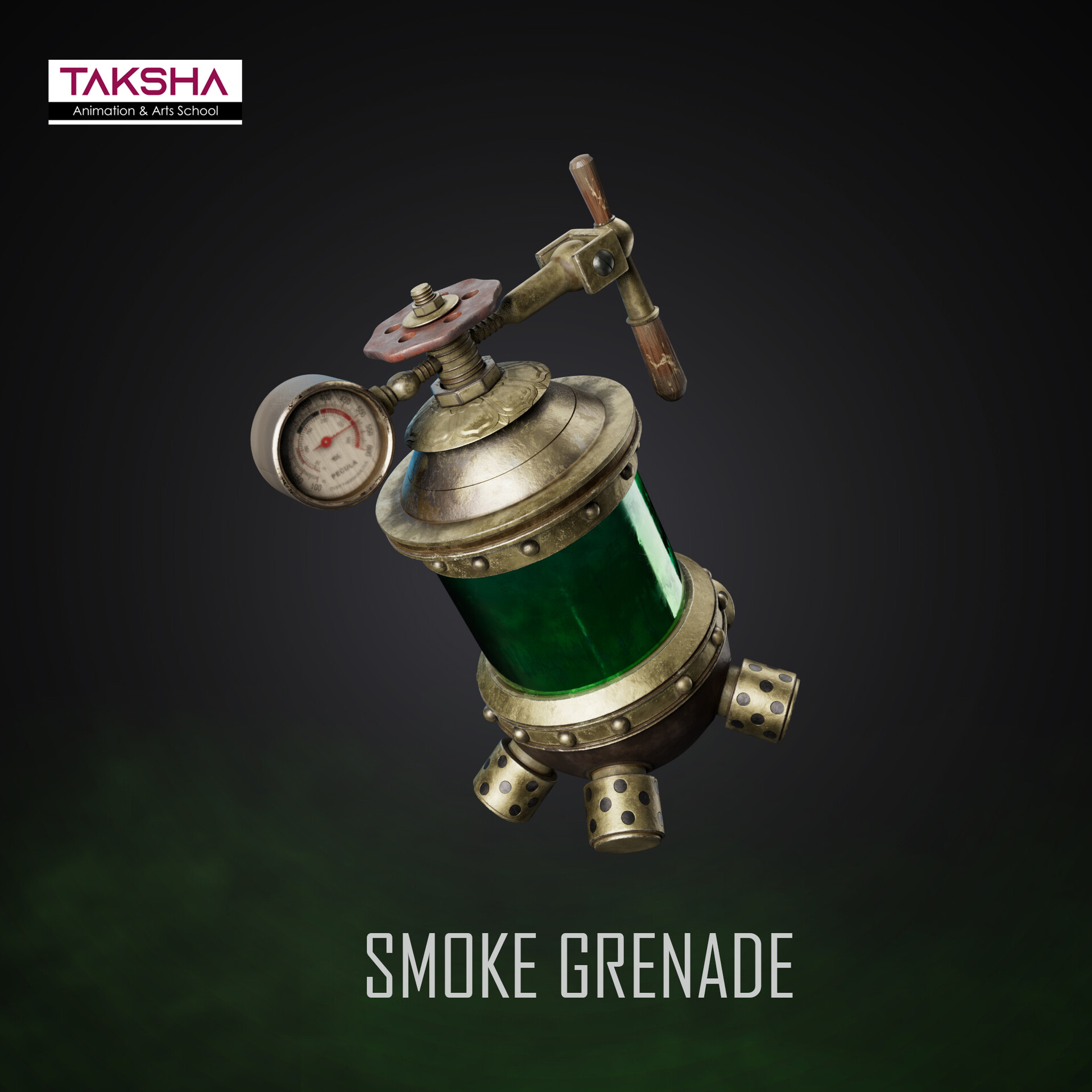 ArtStation - Smoke Grenade