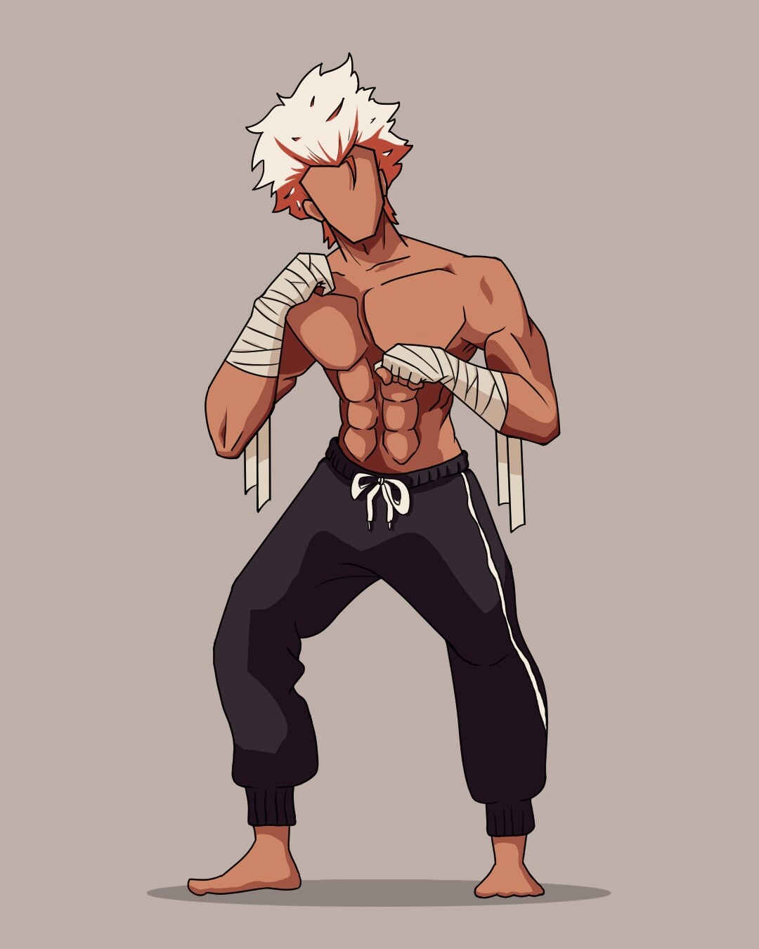 ArtStation - Zen | facial featureless OC