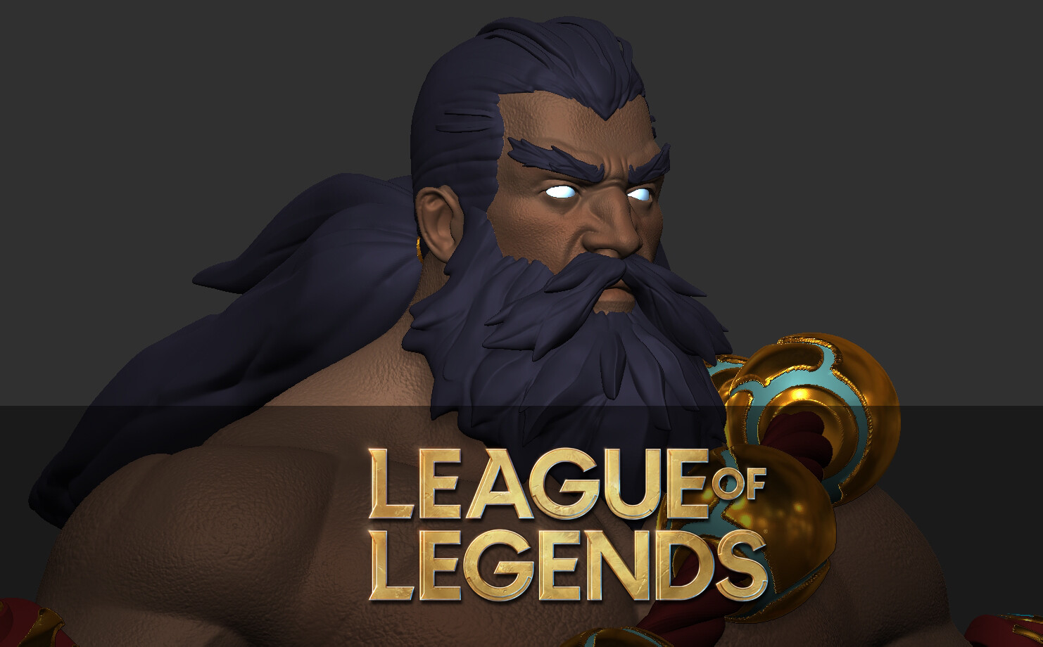 ArtStation - Udyr 3d spirit guardian skin