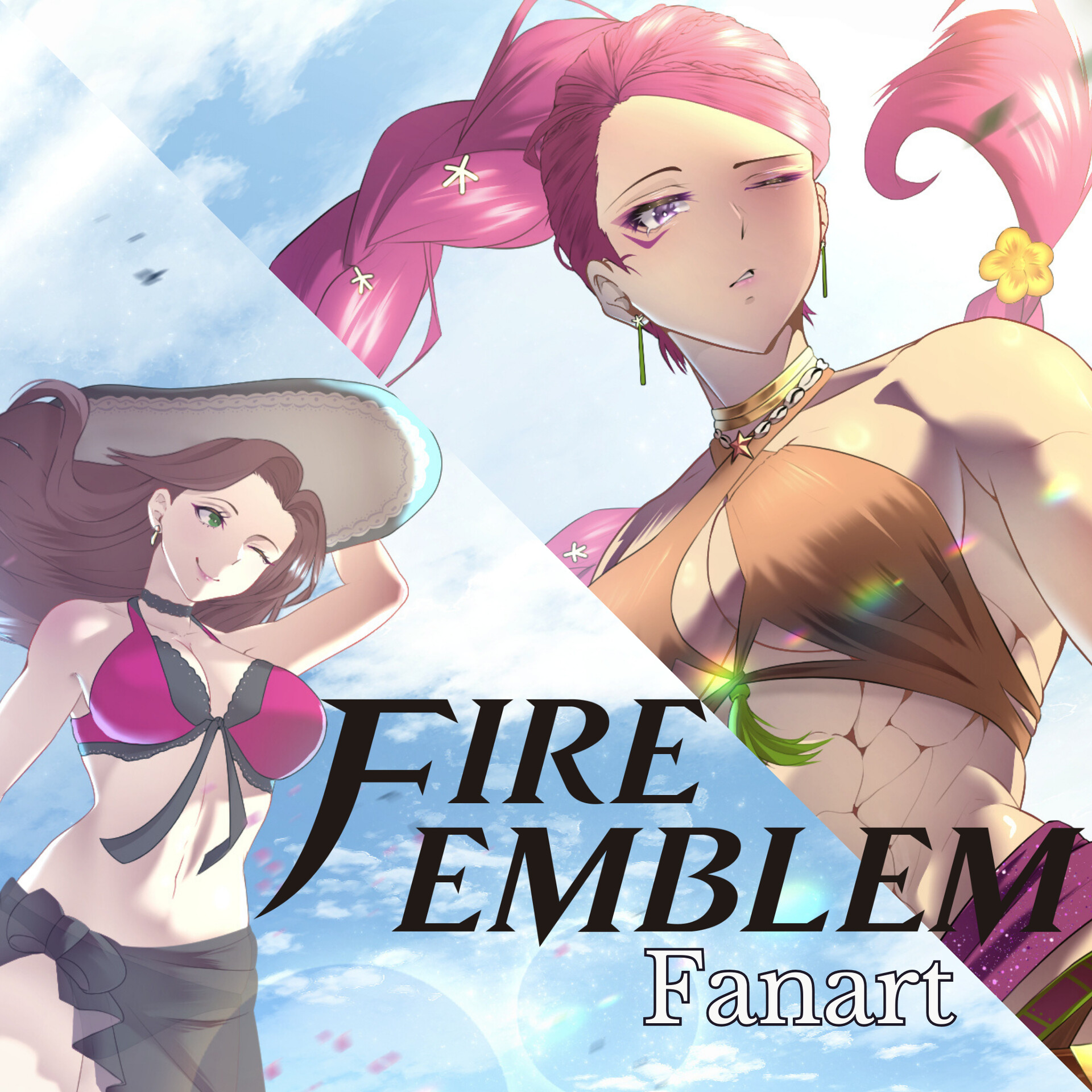 ArtStation - Petra and Dorothea from Fire Emblem - Fanart Commission