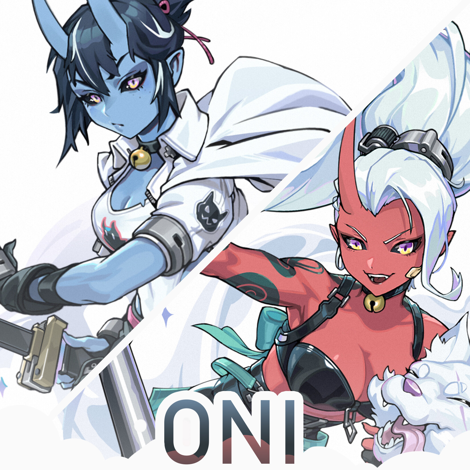 ArtStation - ONI-VERSE Sisters
