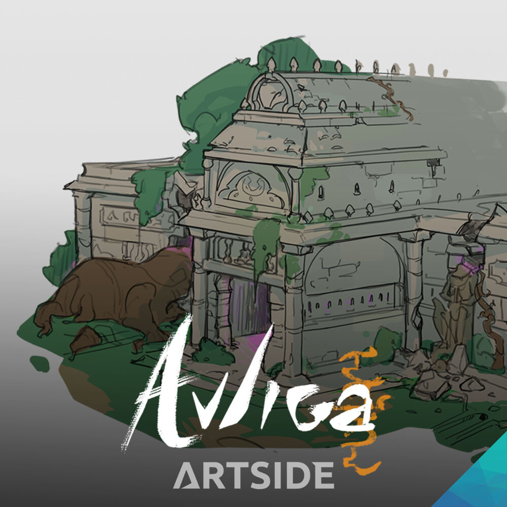 ArtStation - Avliga - Ruins