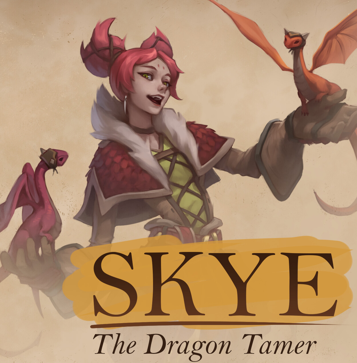 ArtStation - Skye, the Dragon Tamer