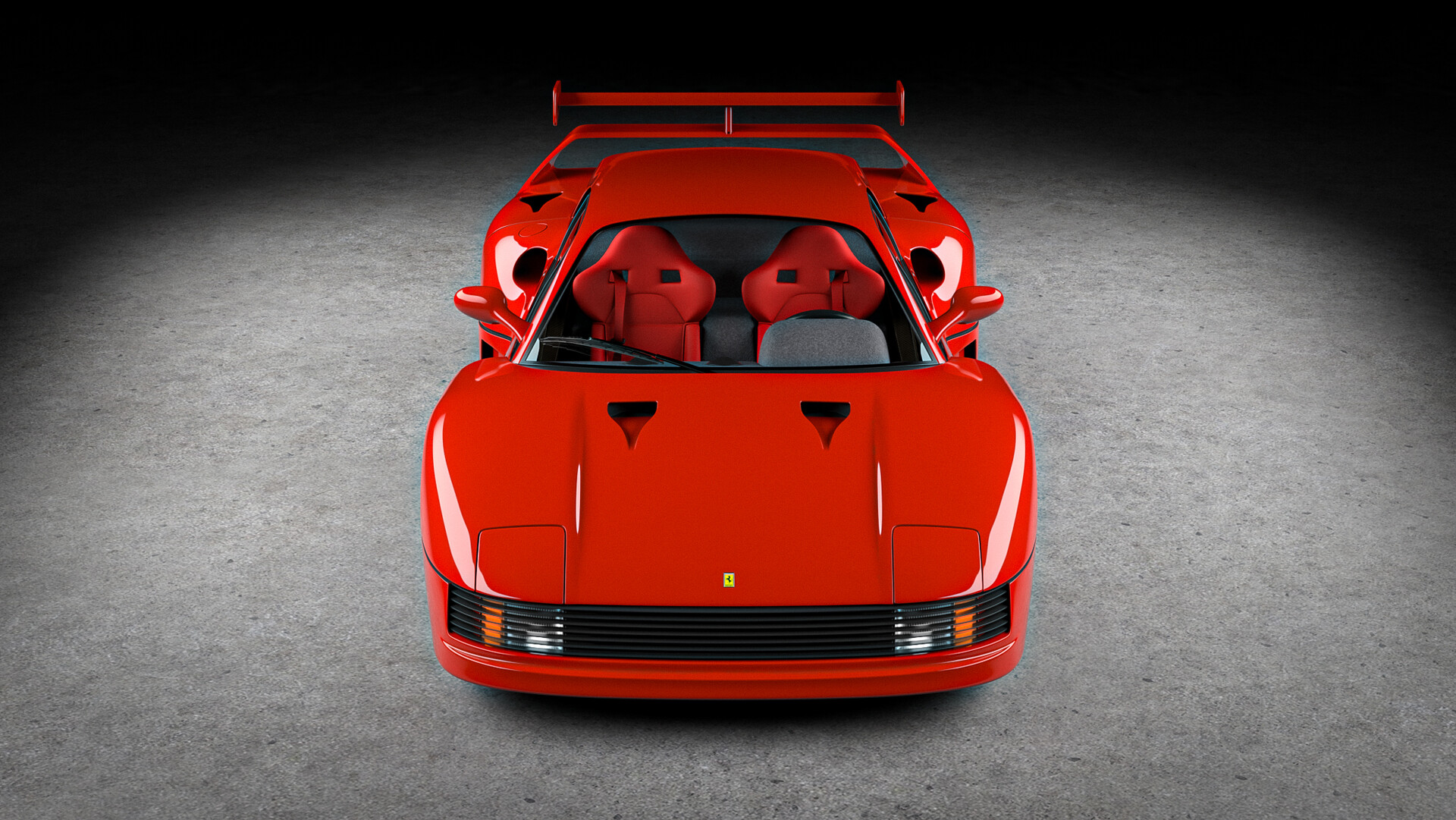 ArtStation - 1986 Ferrari F40 - Original Brovarone Concept