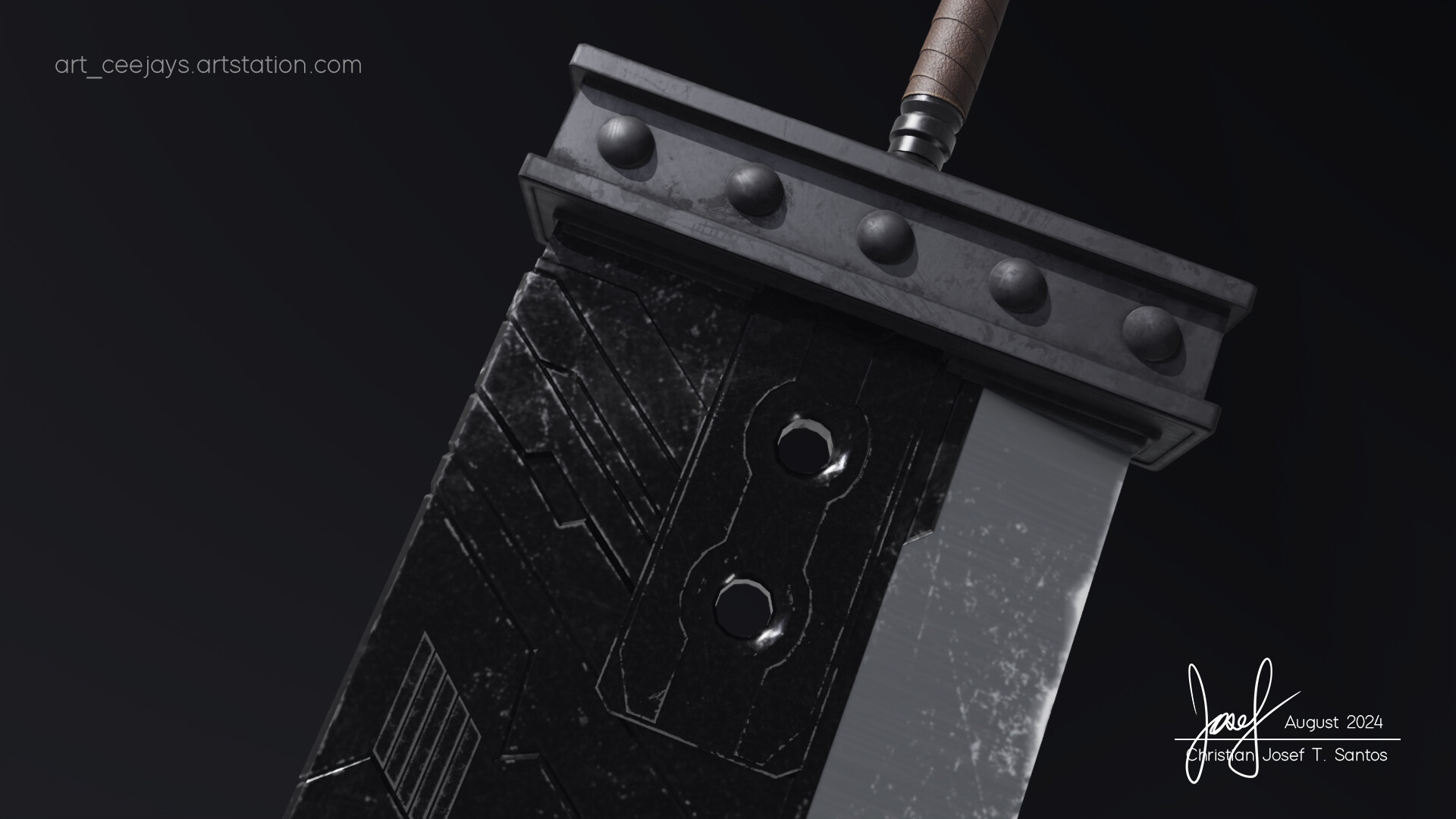 ArtStation - Final Fantasy VII: Rebirth - Buster Sword | 3D Model