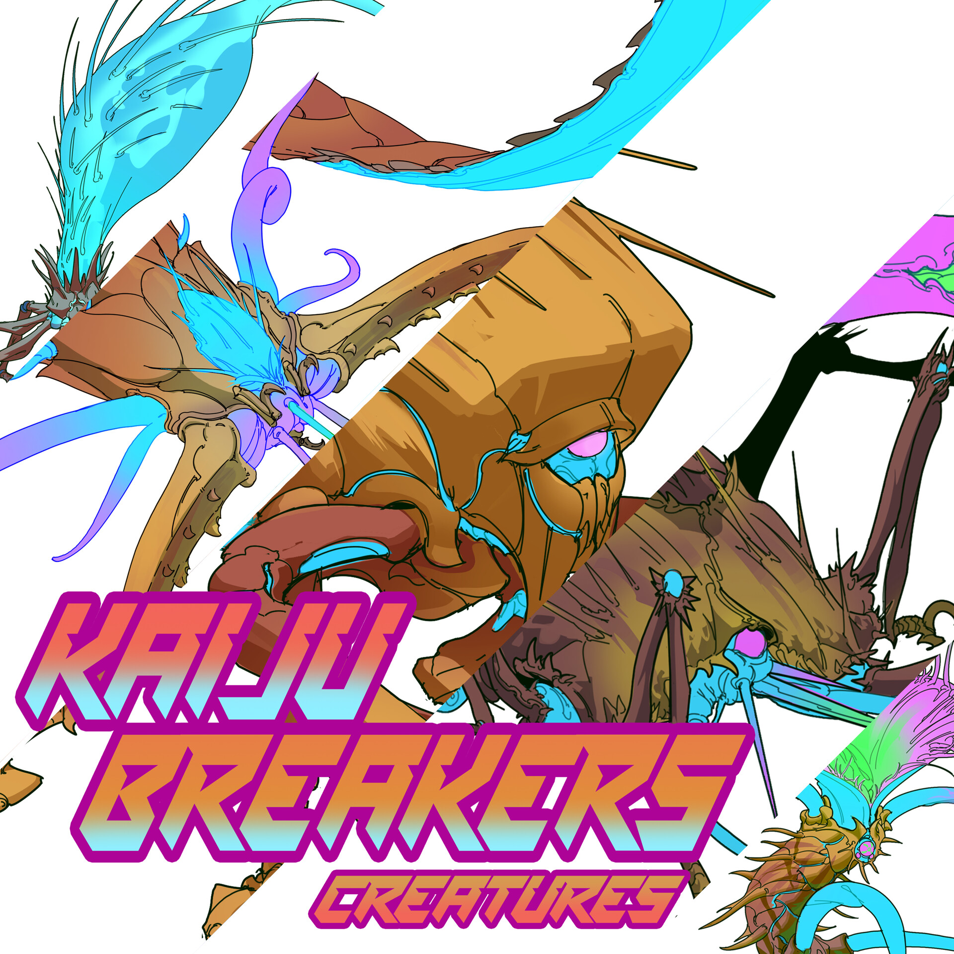 ArtStation - Kaiju Breakers - Creatures