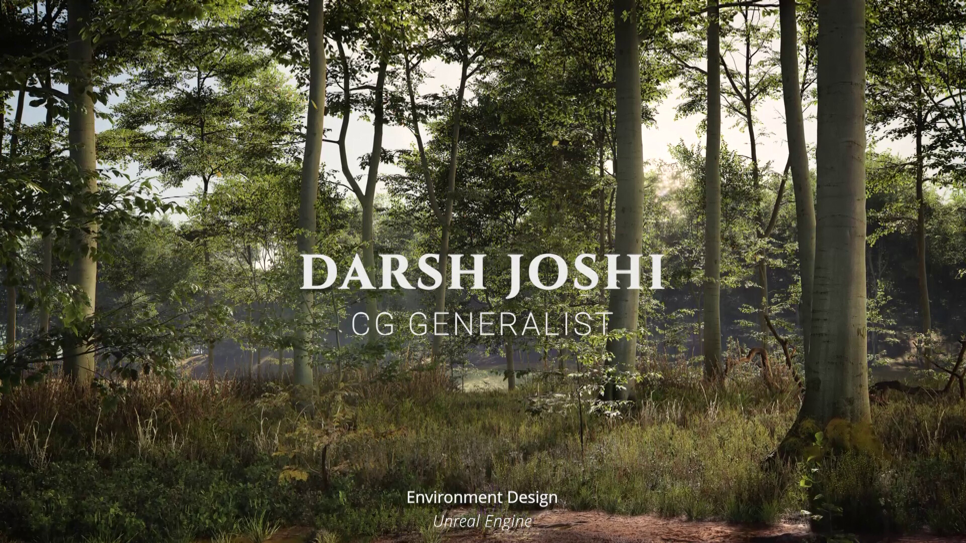 ArtStation - CG Generalist Reel