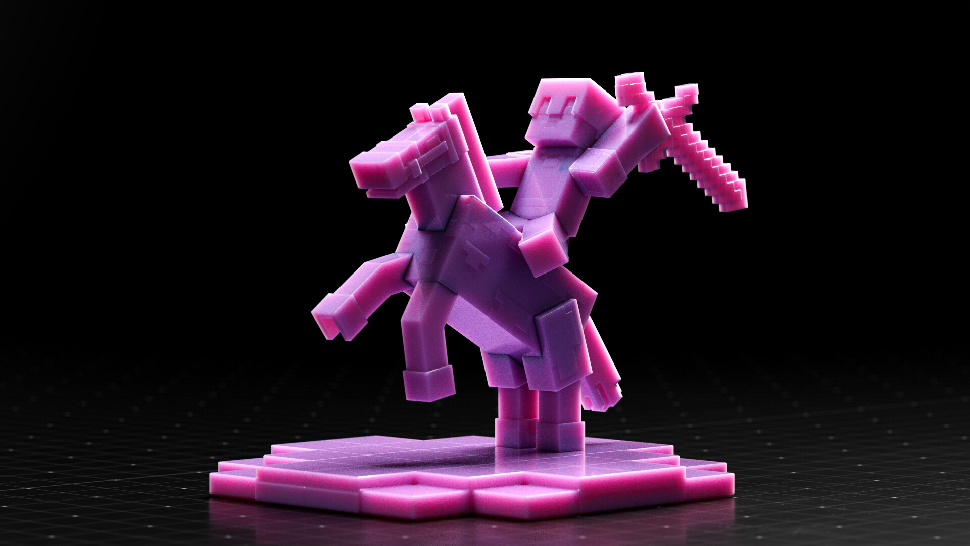 ArtStation - Minecraft 3d Print model :)