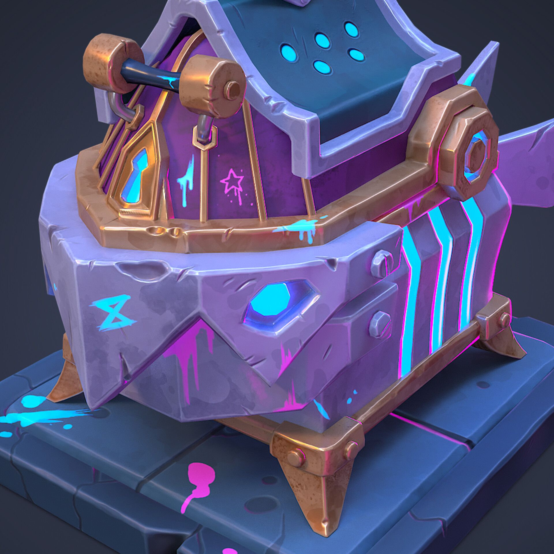 ArtStation - Jinx chest