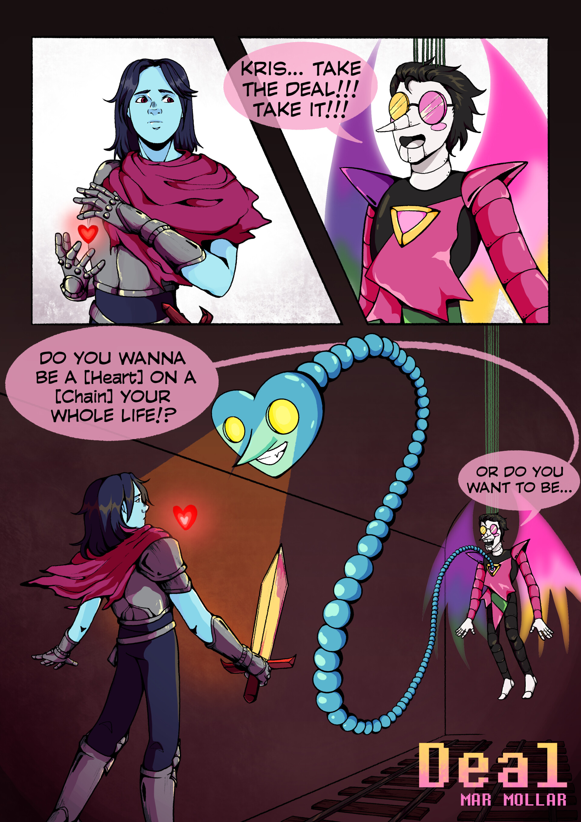 ArtStation - Deal - A Spamton Comic (2022)