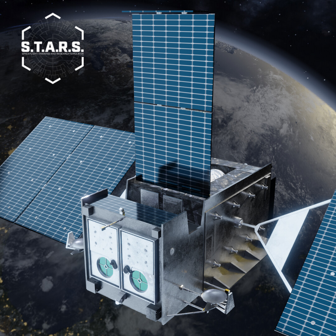 ArtStation - SBIRS Satelite