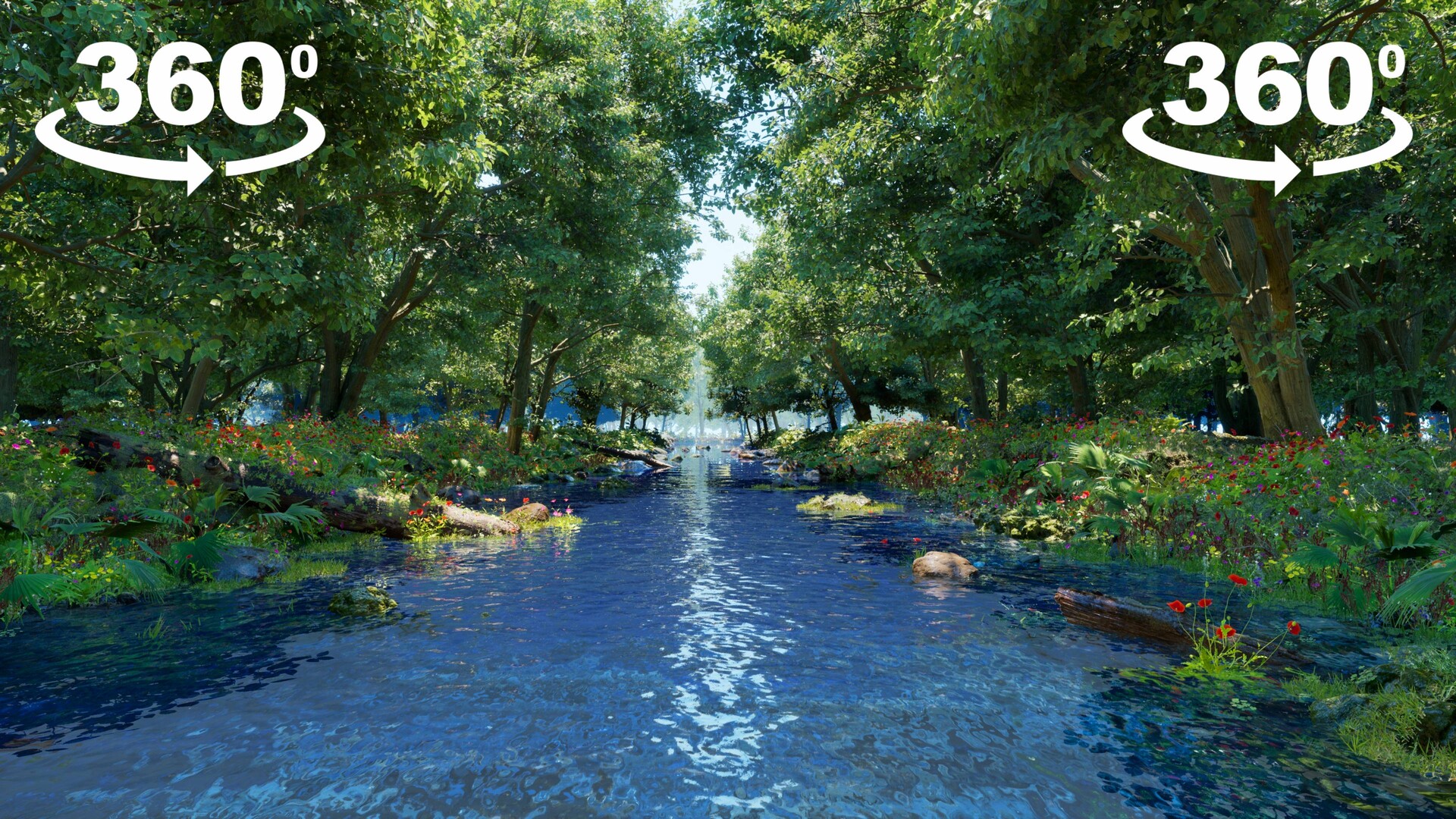 Subham Kumar - Forest river relaxing ambience 4k