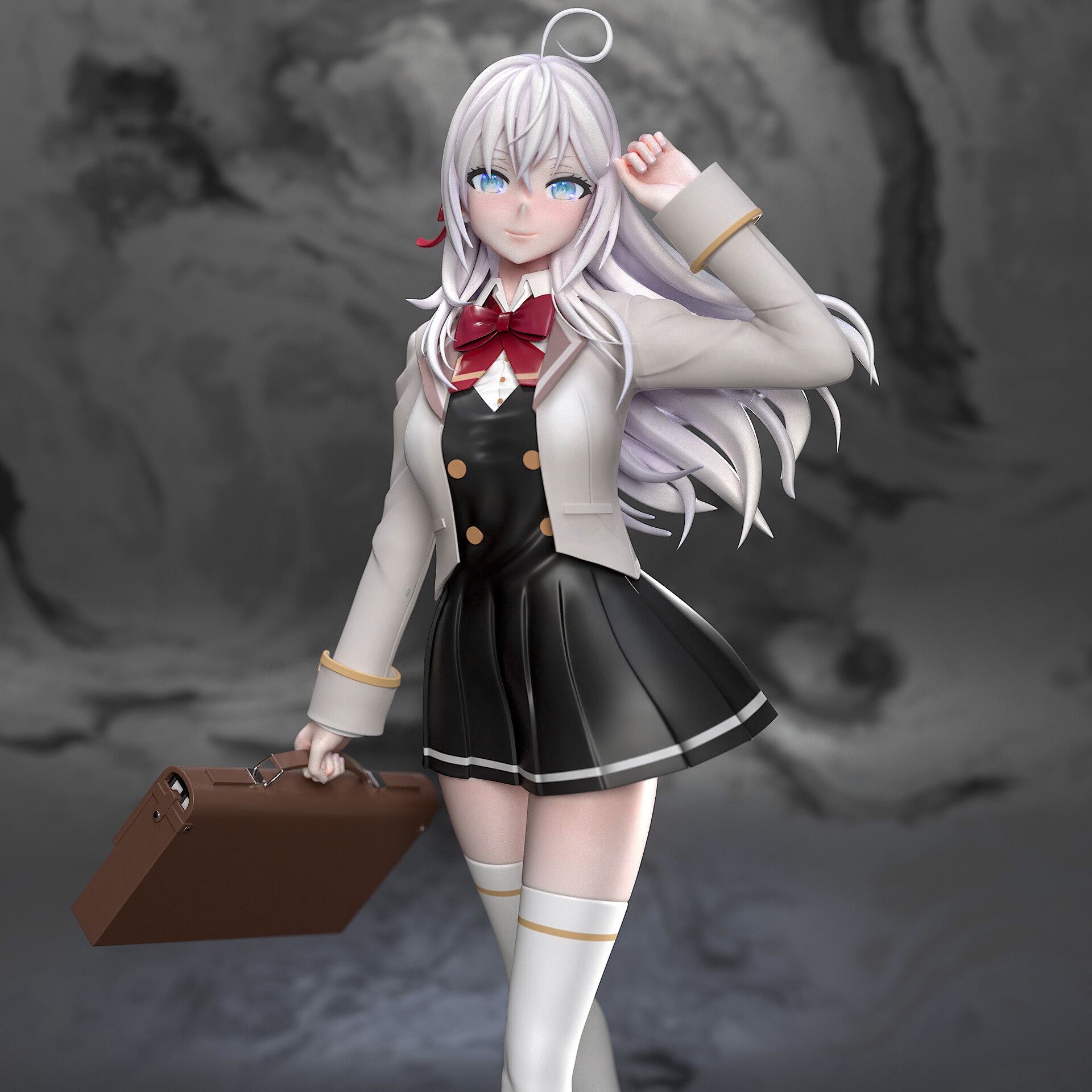 ArtStation - Alisa Mikhailovna Kujou (Roshidere)