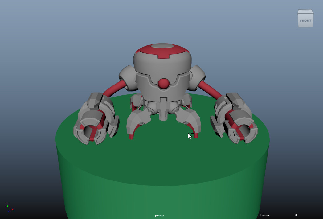 ArtStation - Robot Animations for Game