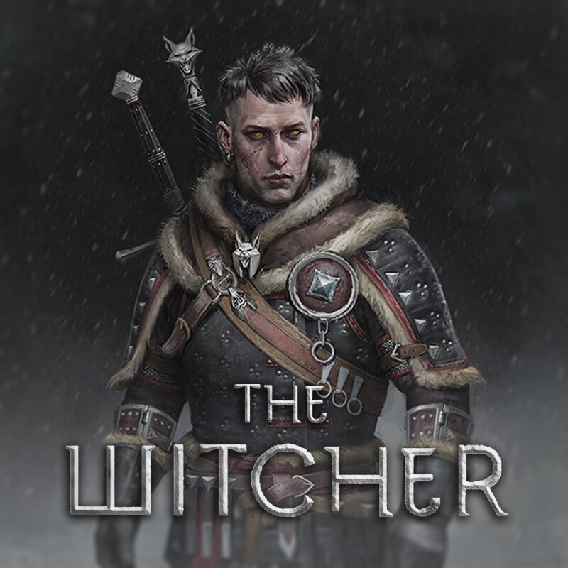 ArtStation - The Witcher - Dark Feline Armor