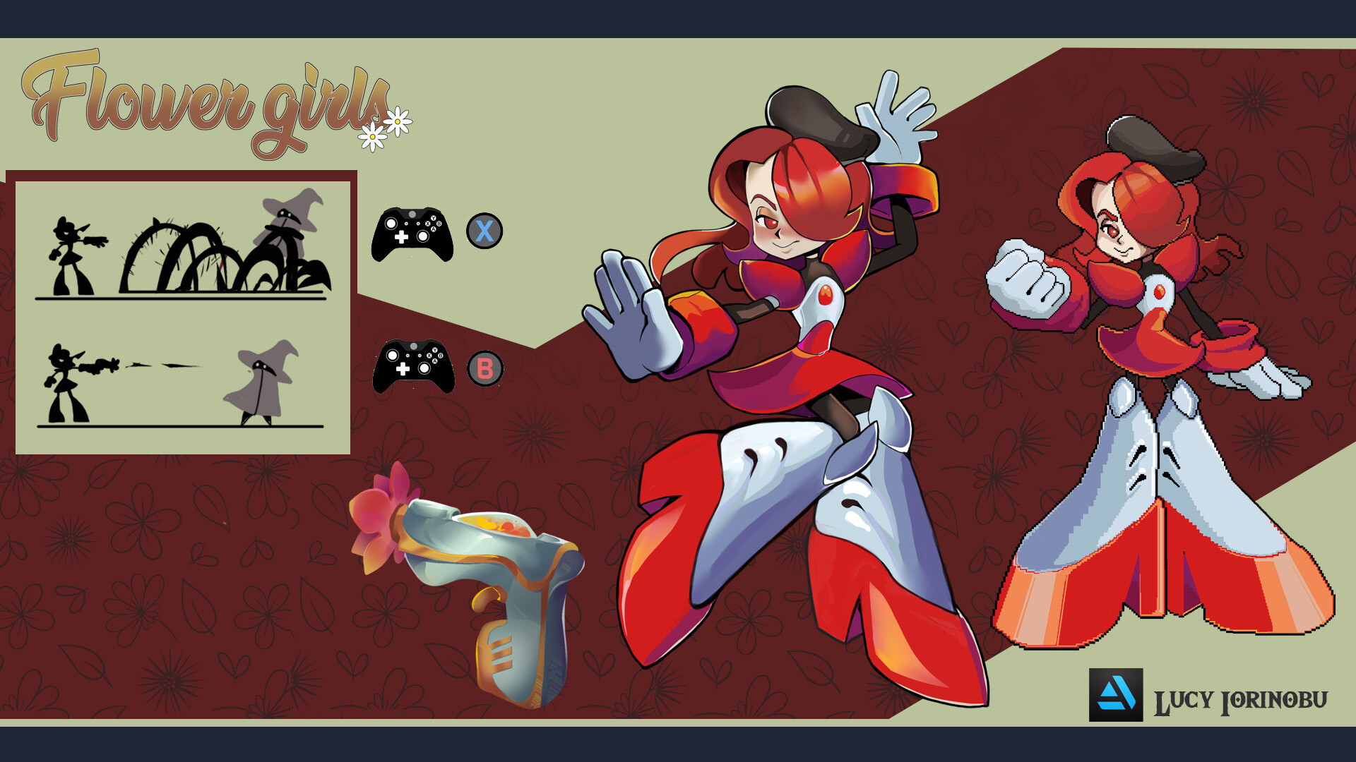 ArtStation - Flower girls Final Proyect