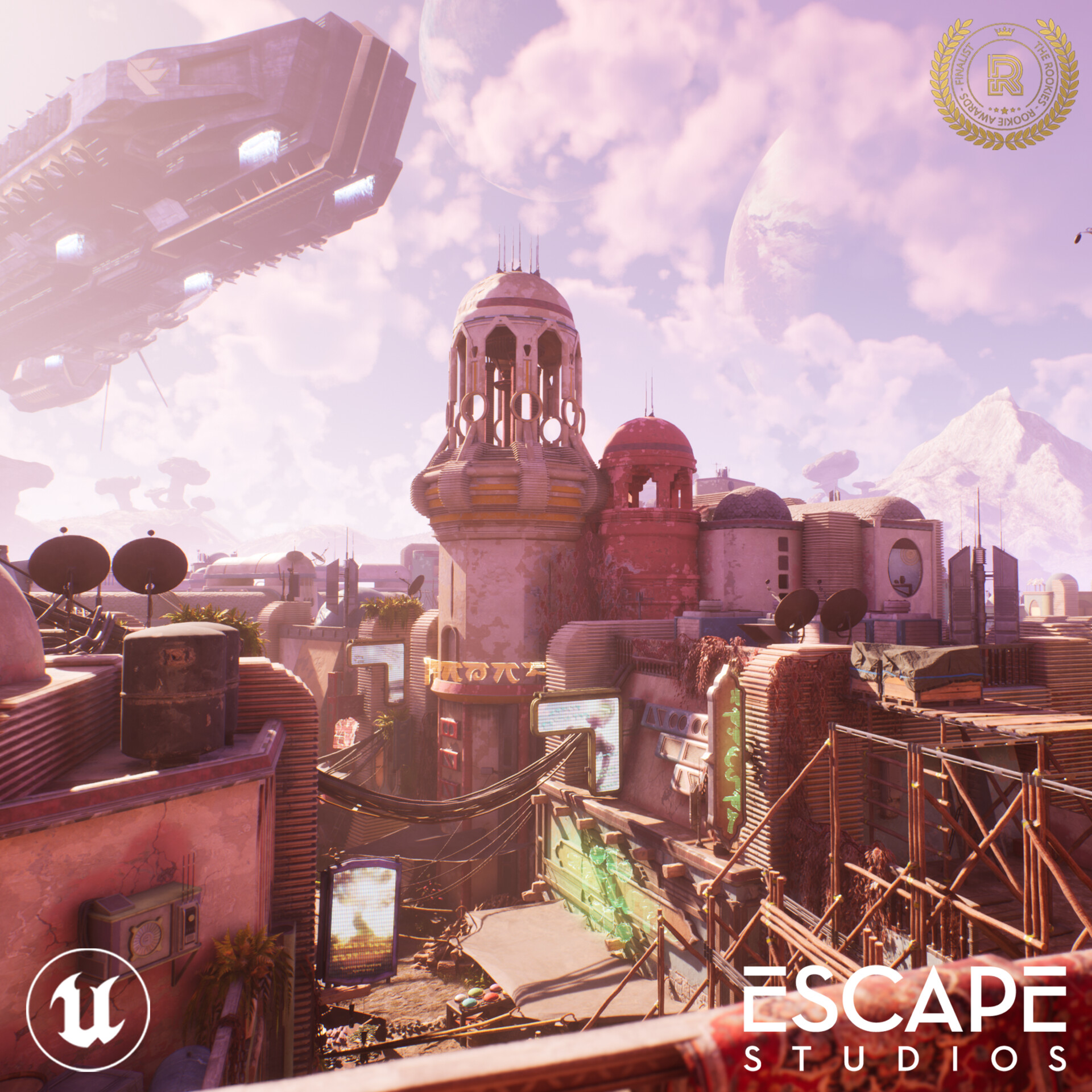 ArtStation - The Deserter - Sci-Fi UE5 Game (Prop Art Showcase)