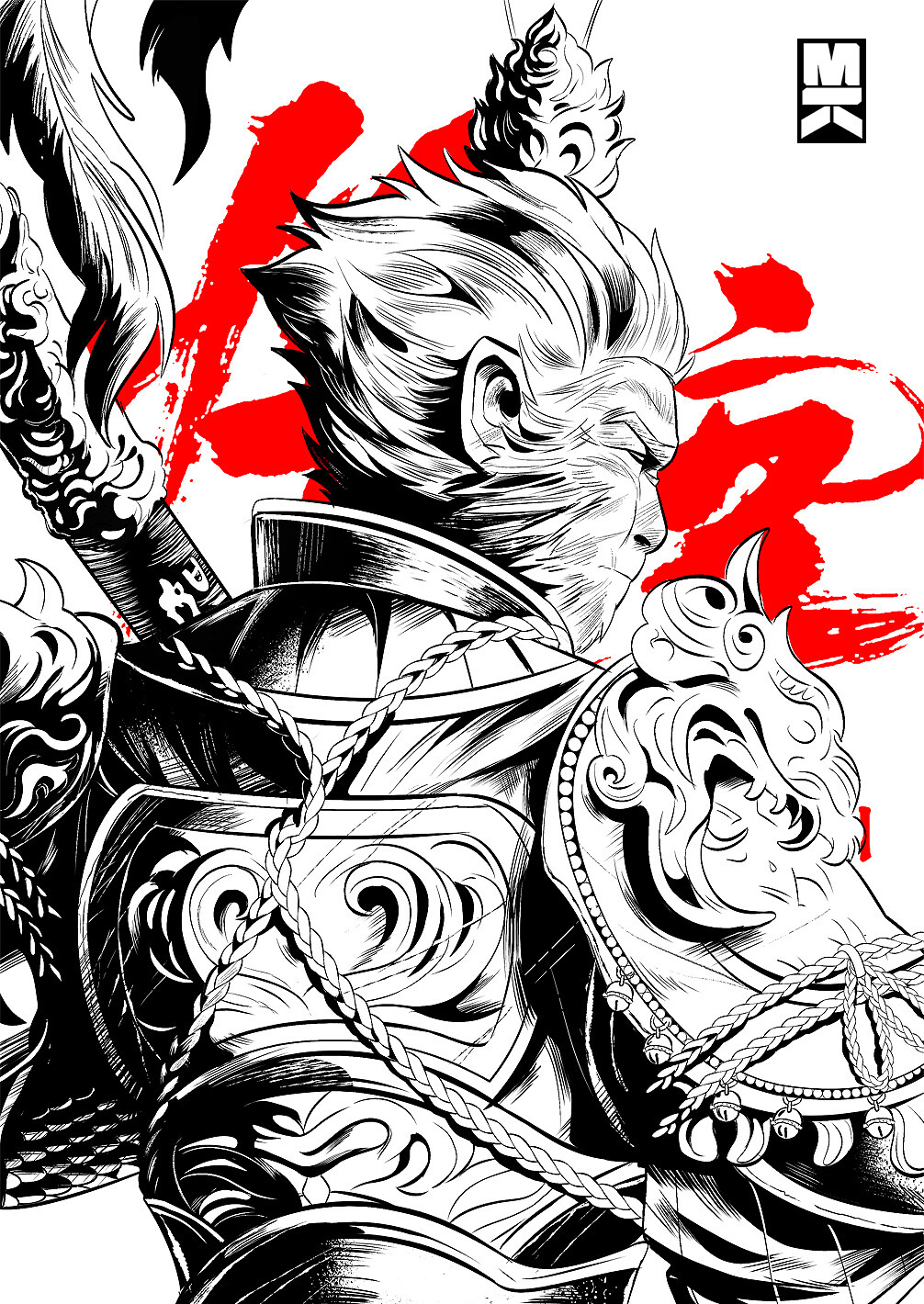ArtStation - Sun Wukong- Black Myth