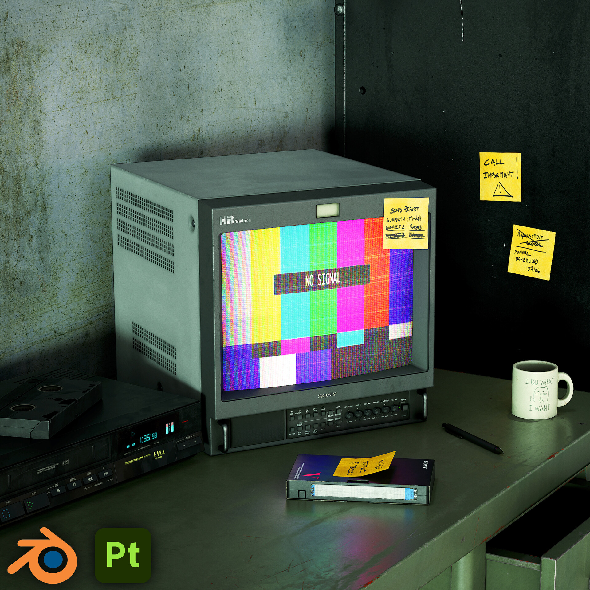 ArtStation - Private Investigation Office