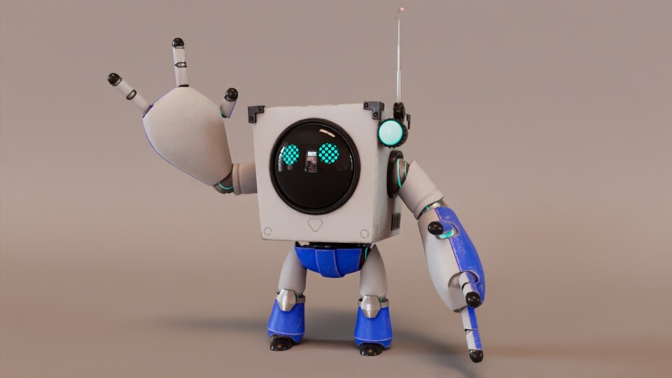 ArtStation - Robot animation