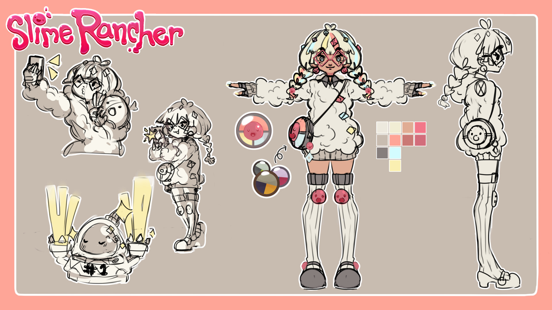 ArtStation - FAN WORK - NPC Iterations [Curated Portfolio Brief]