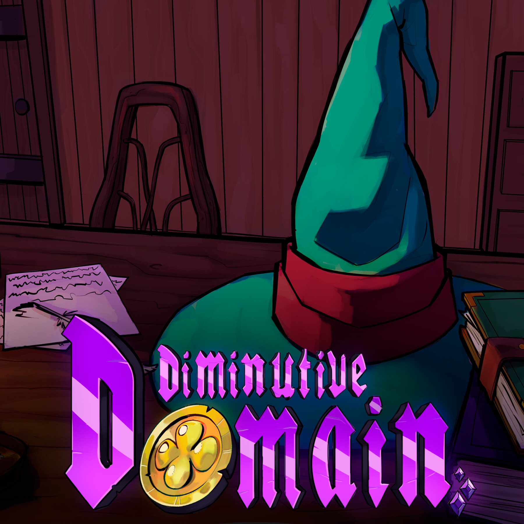 ArtStation - Game tittle card