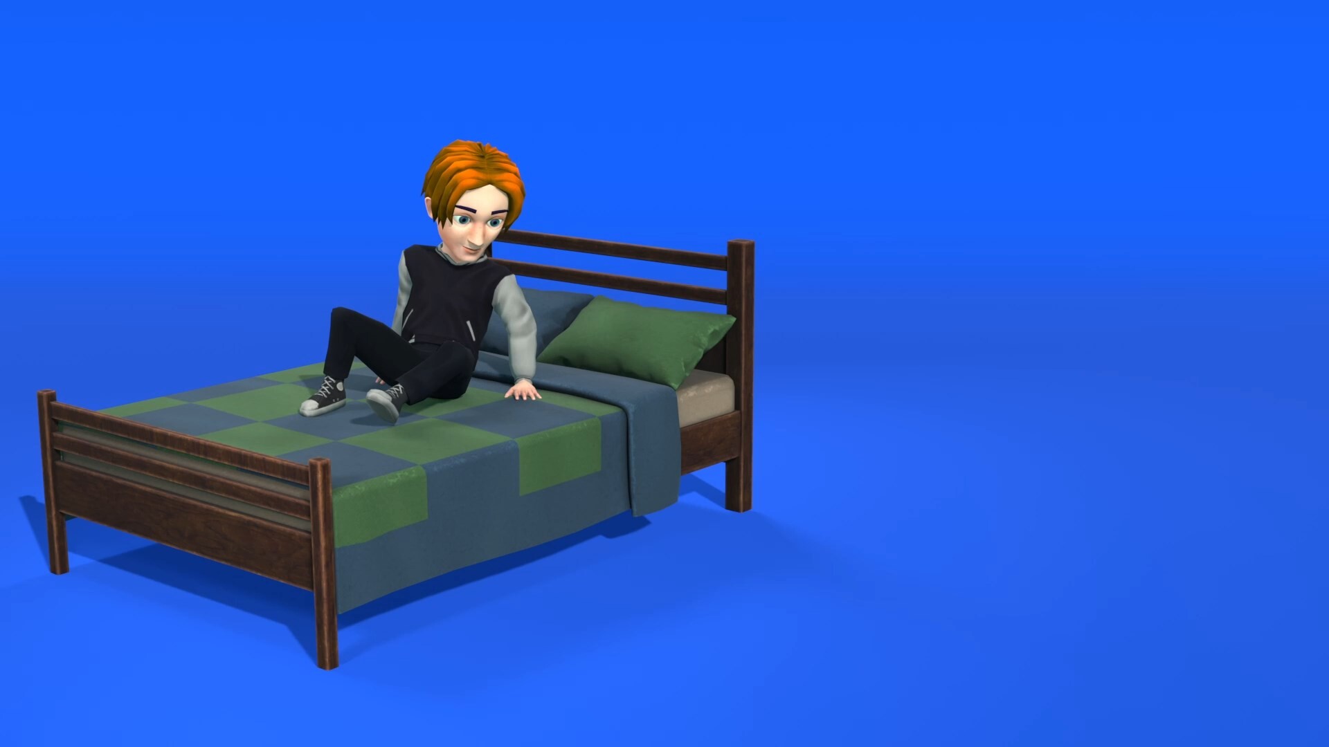 ArtStation - Lying & Sleeping 3D animations