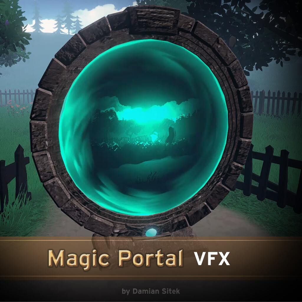 ArtStation - Magic Portal VFX