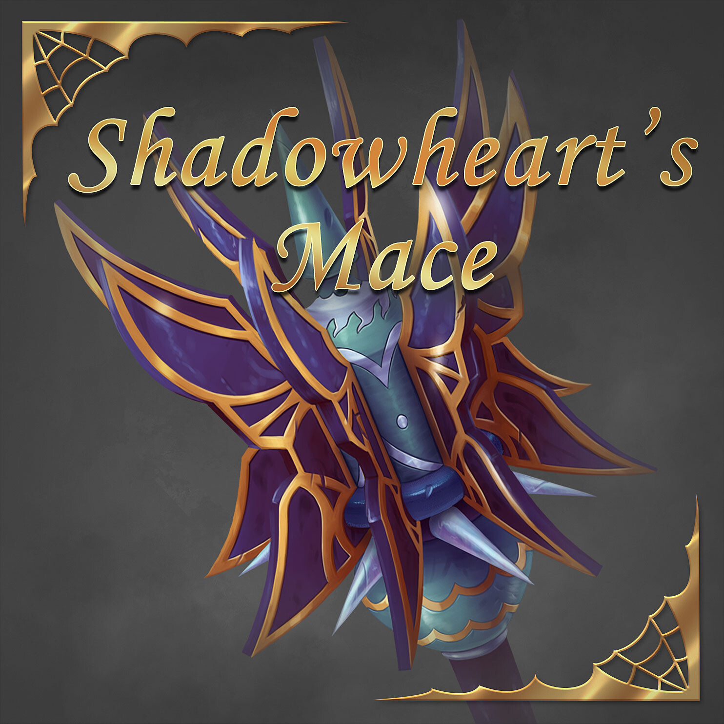 ArtStation - Shadowheart's mace