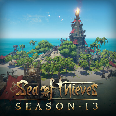 ArtStation - Sea of Thieves: Season 13 - Picaroon's Palm - Skeleton Camp