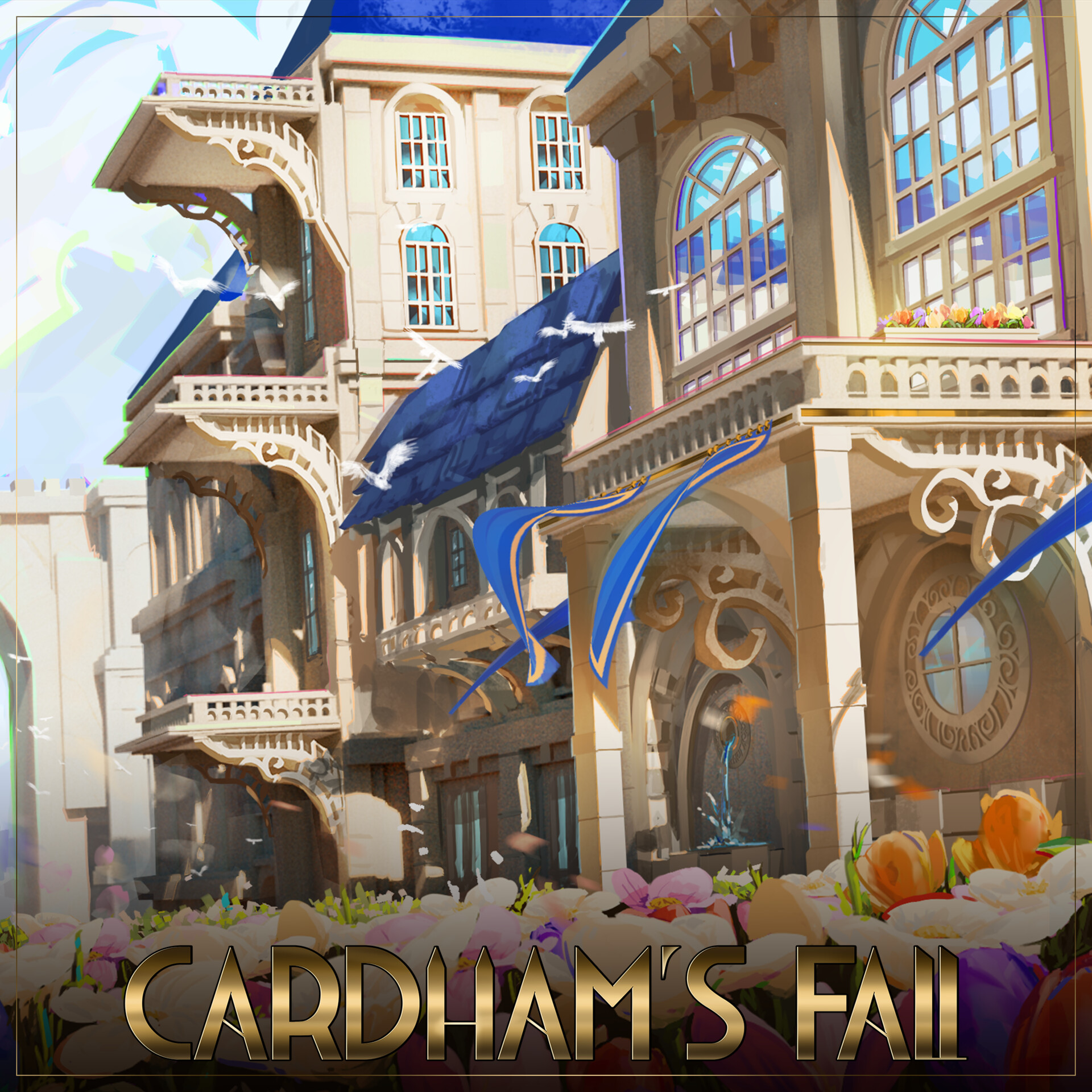ArtStation - Cardham's Fall : Garden