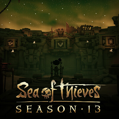 ArtStation - Sea of Thieves: Season 13 - Blind's Man Lagoon Fox Temple