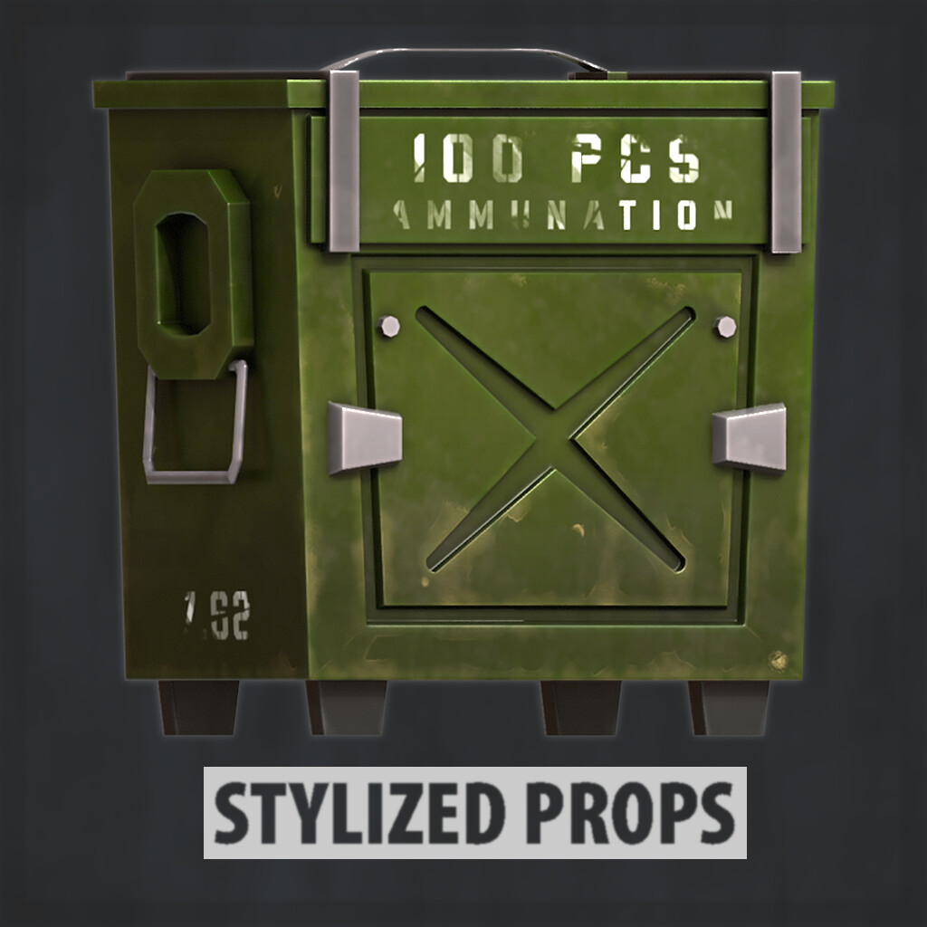 ArtStation - Stylized Props