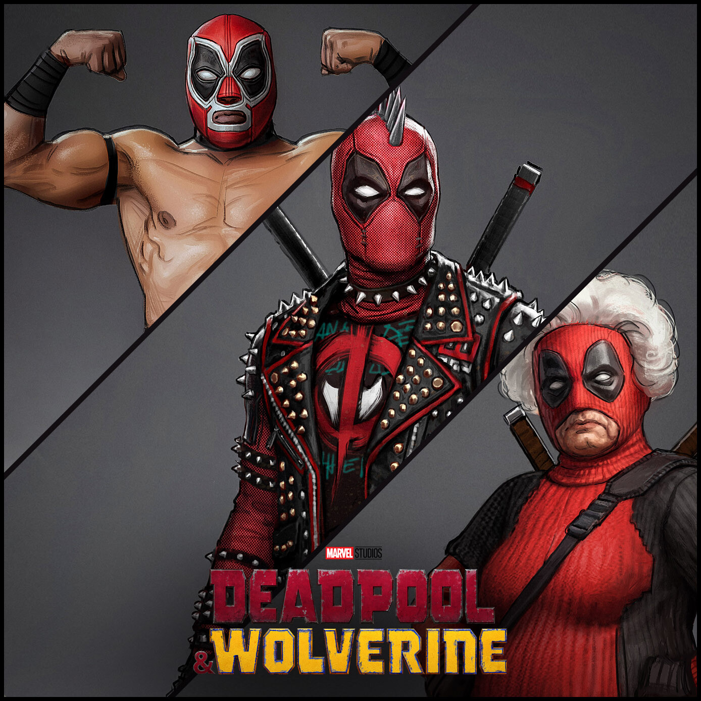 ArtStation - Deadpool Corps 2 Deadpool & Wolverine