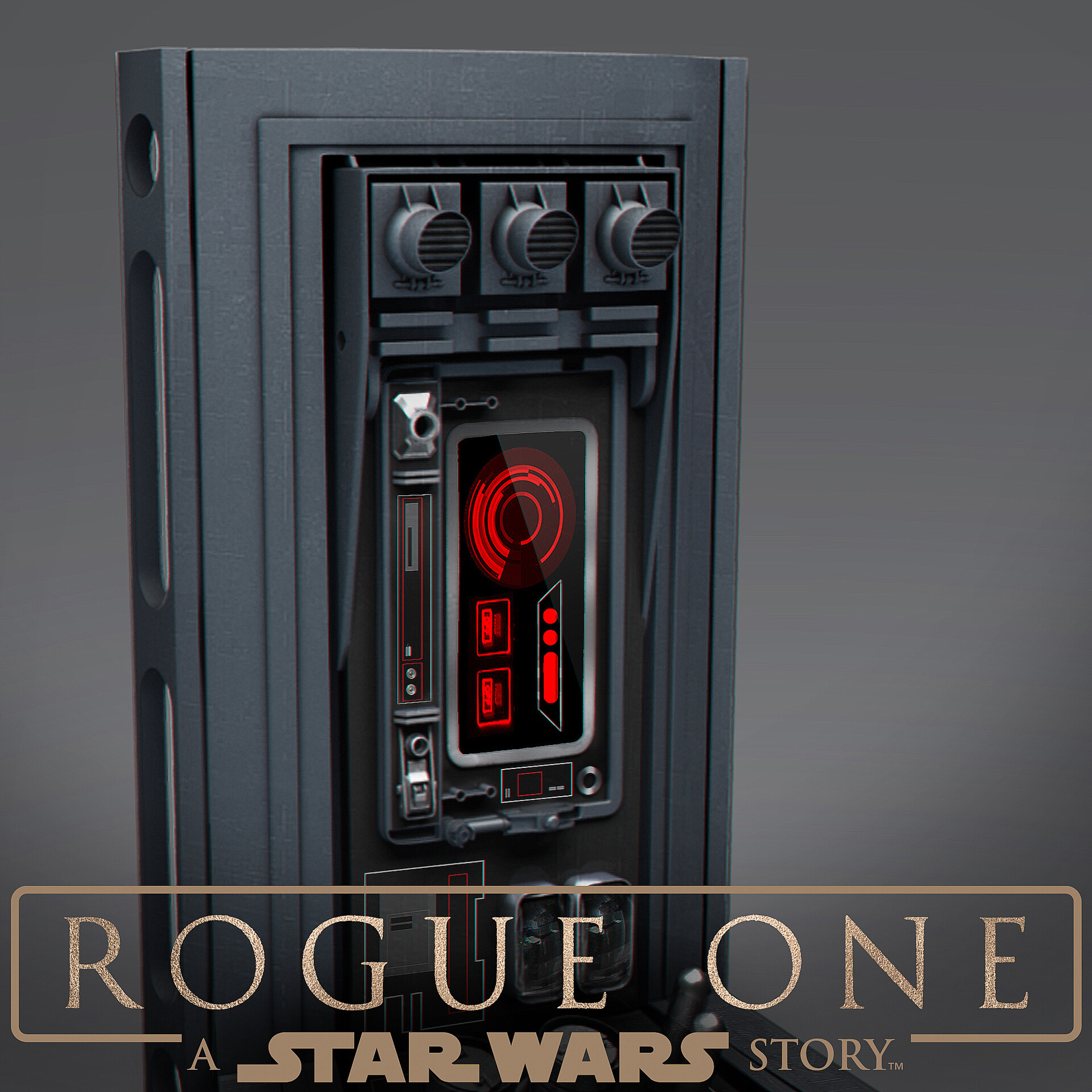 ArtStation - Rogue One - A Star Wars Story: Imperial Control Panel