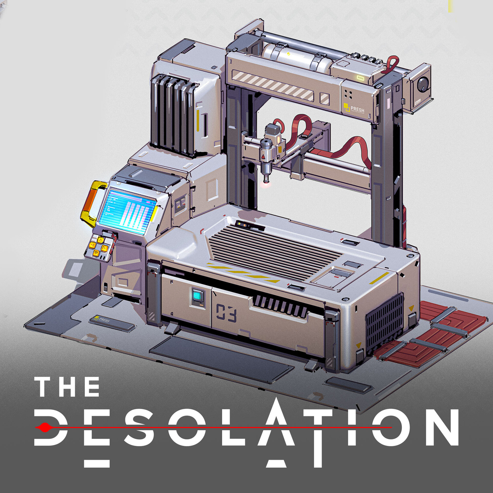 ArtStation - The Desolation - Player Spaceship