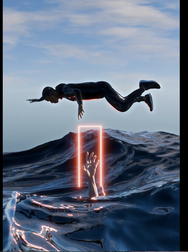 ArtStation - Falling : Blender Series 2/3