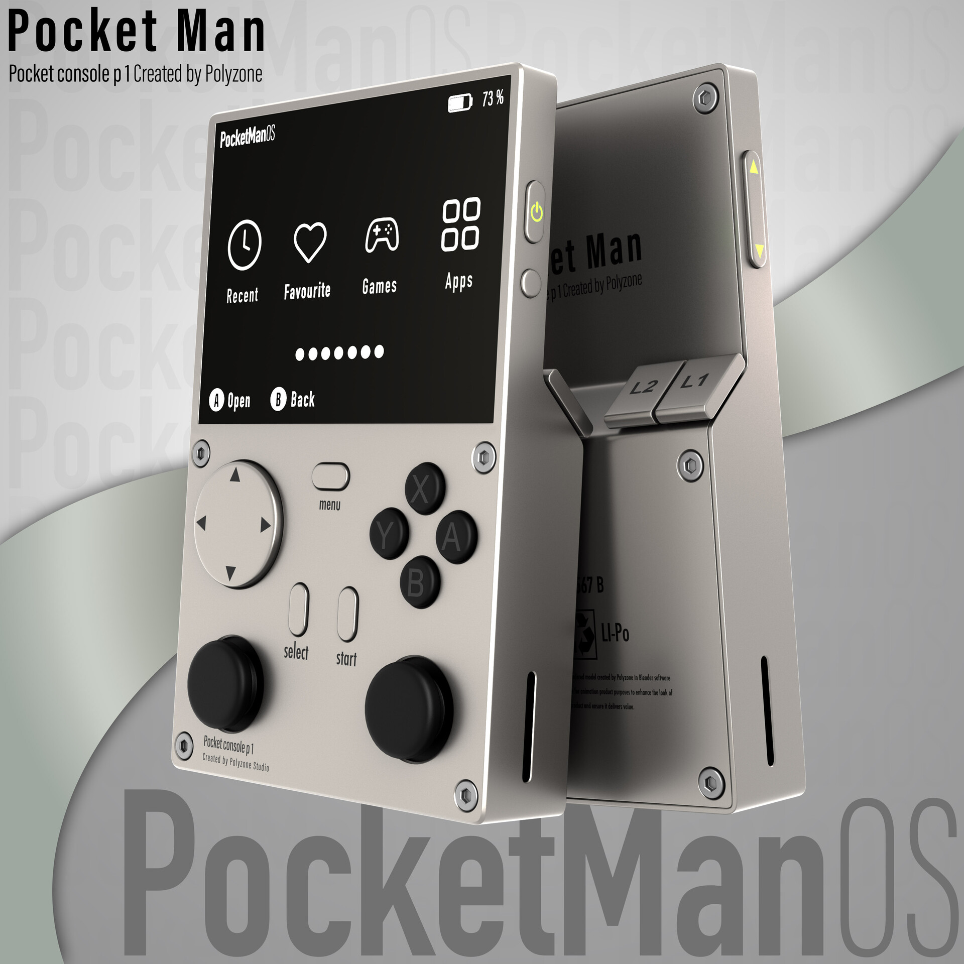 ArtStation - Pocket Man Console