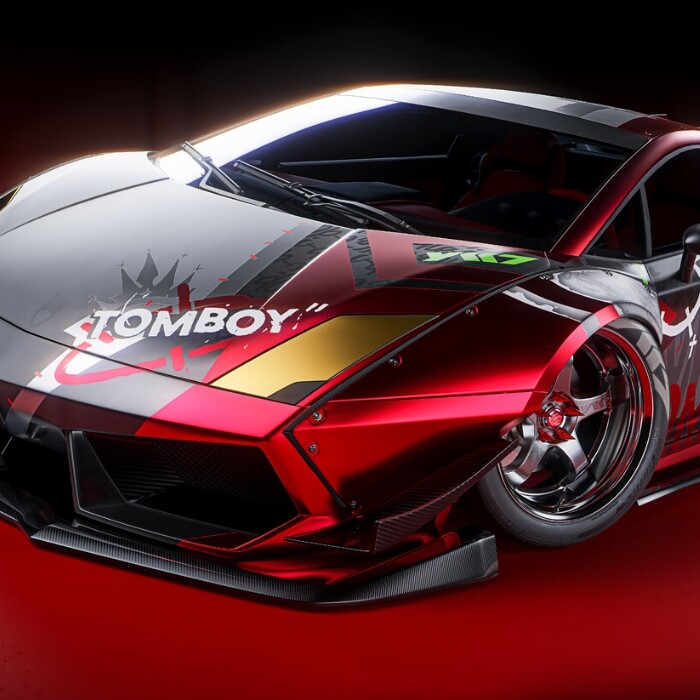 ArtStation - Lamborghini Gallardo Widebody kit "LP566" & Livery "TOMBOY"