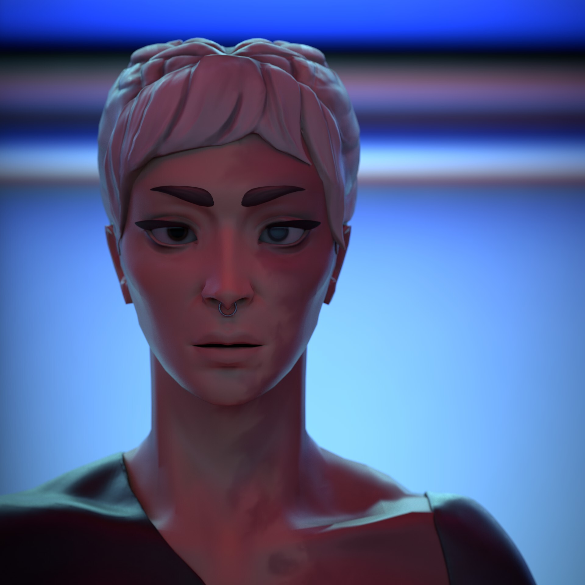 ArtStation - Coletta Textured Character Model