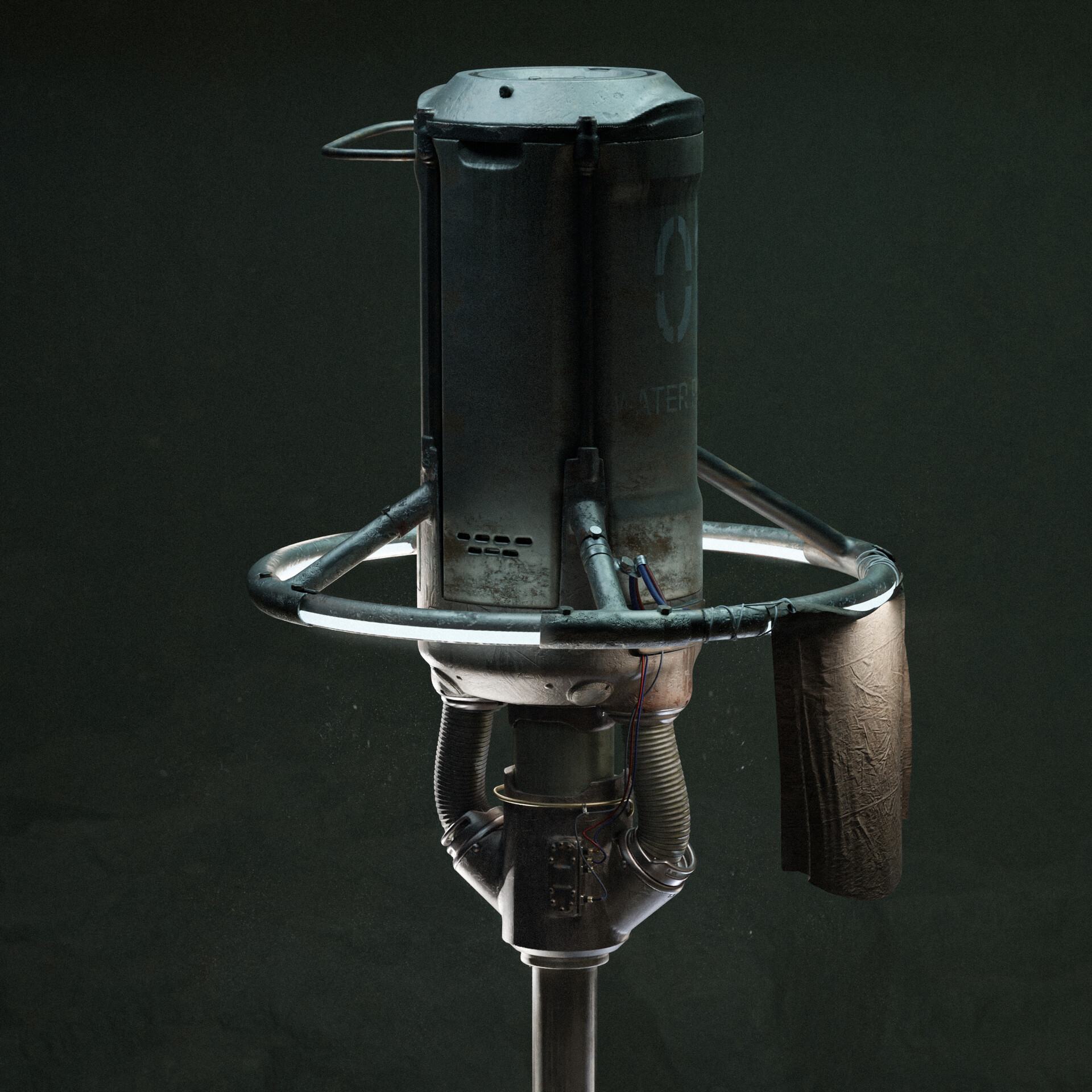 ArtStation - Water extraction pylon