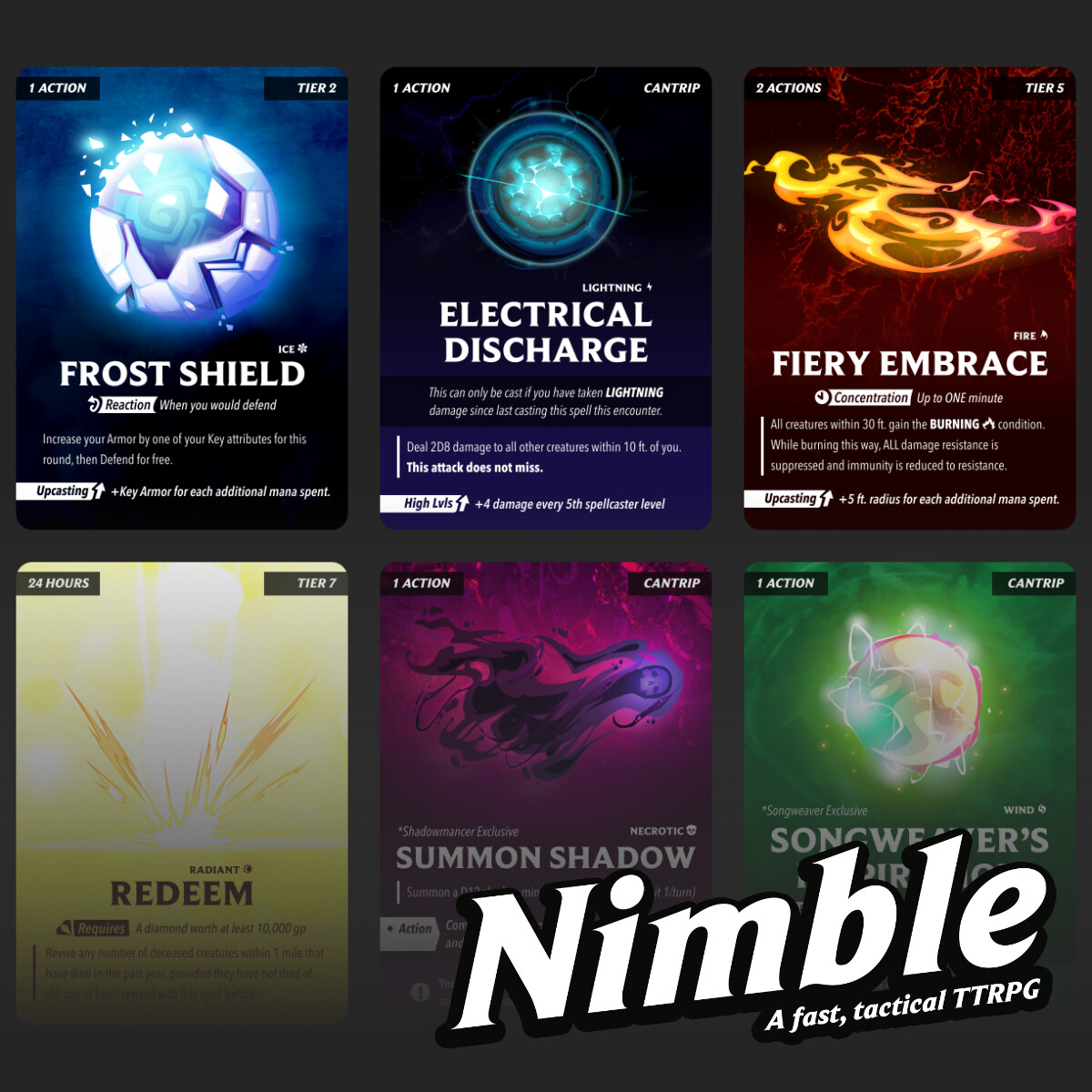 ArtStation - Nimble Spell Cards (Official)