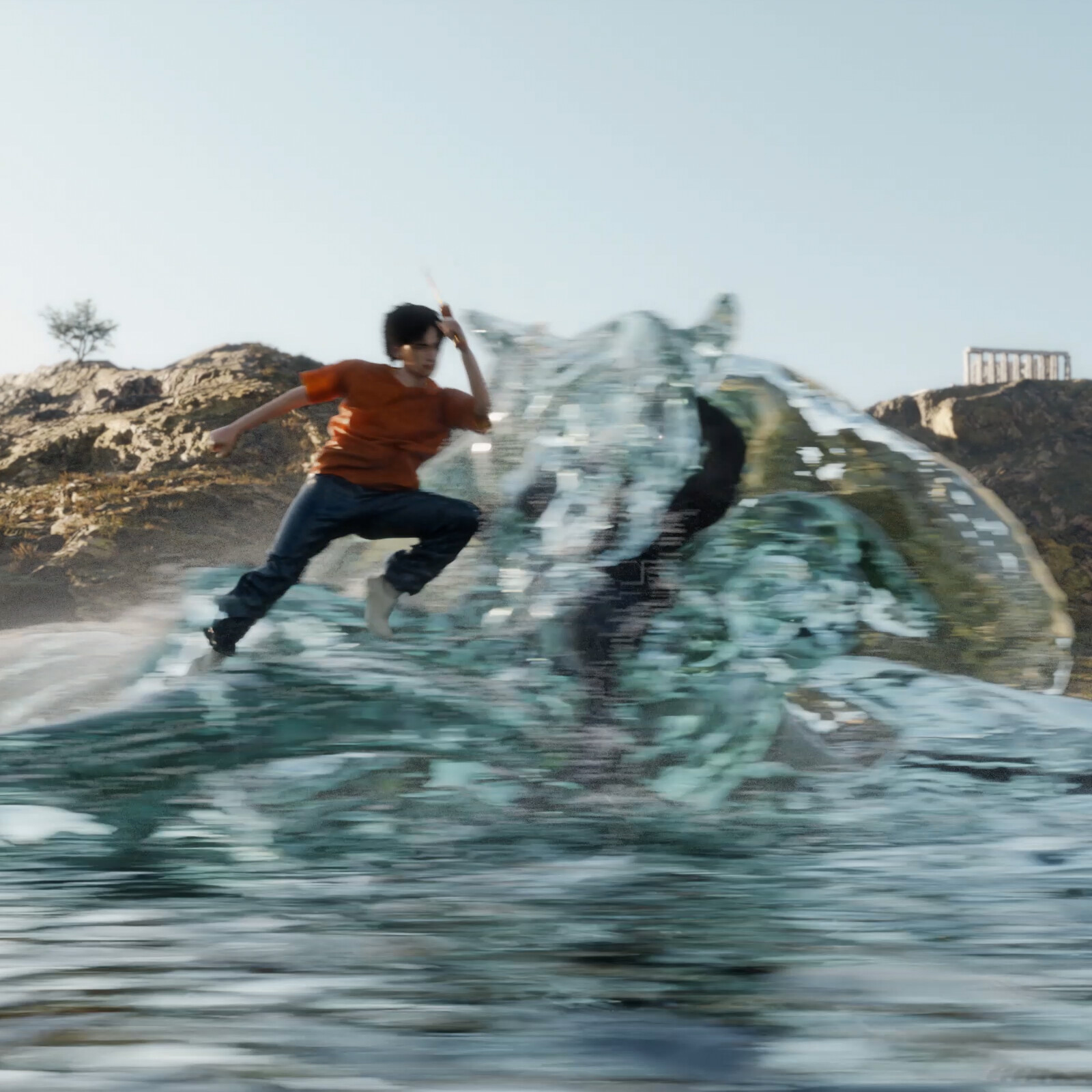 ArtStation - Kinetic Rush 3D Challenge Submission