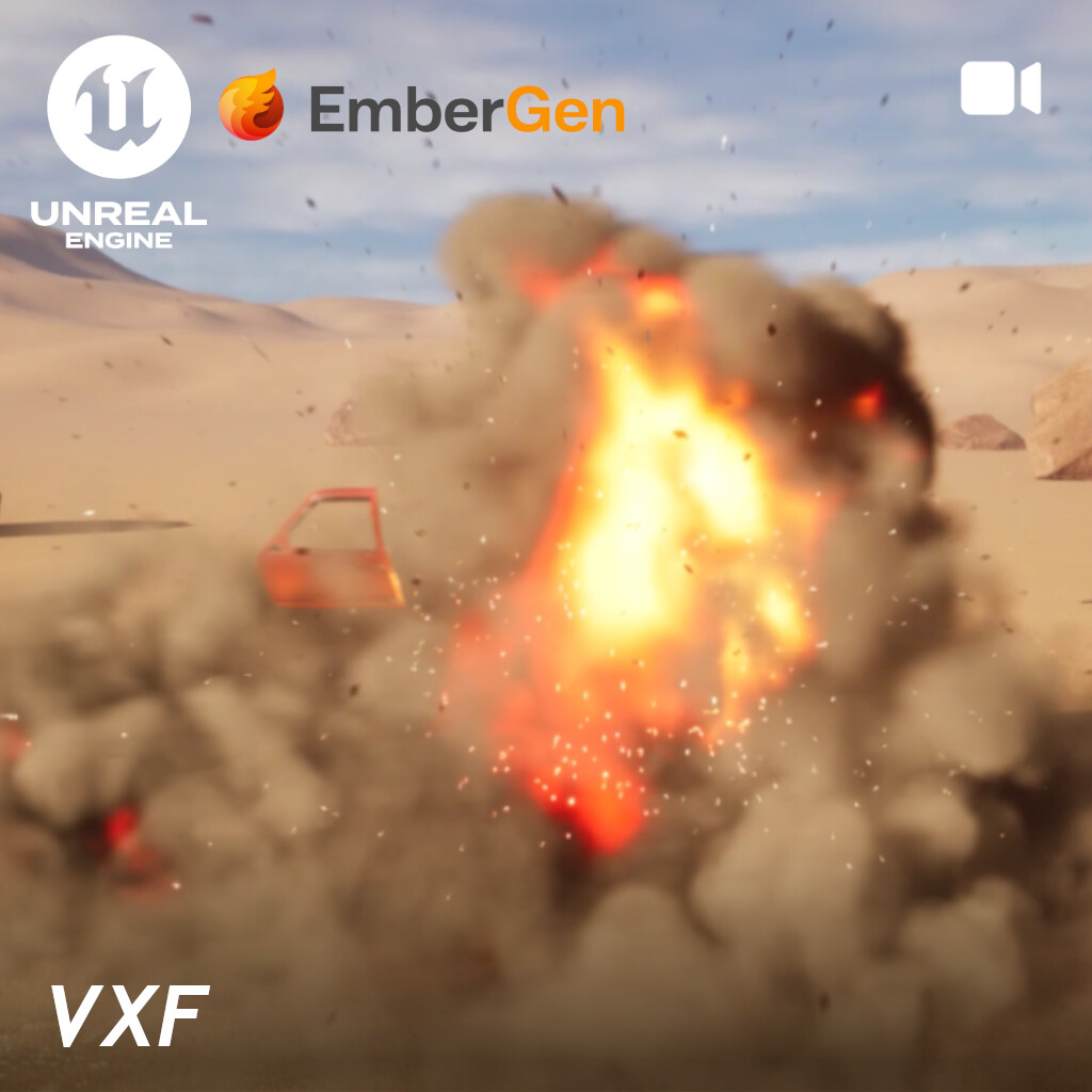 ArtStation - Car Explosion VFX