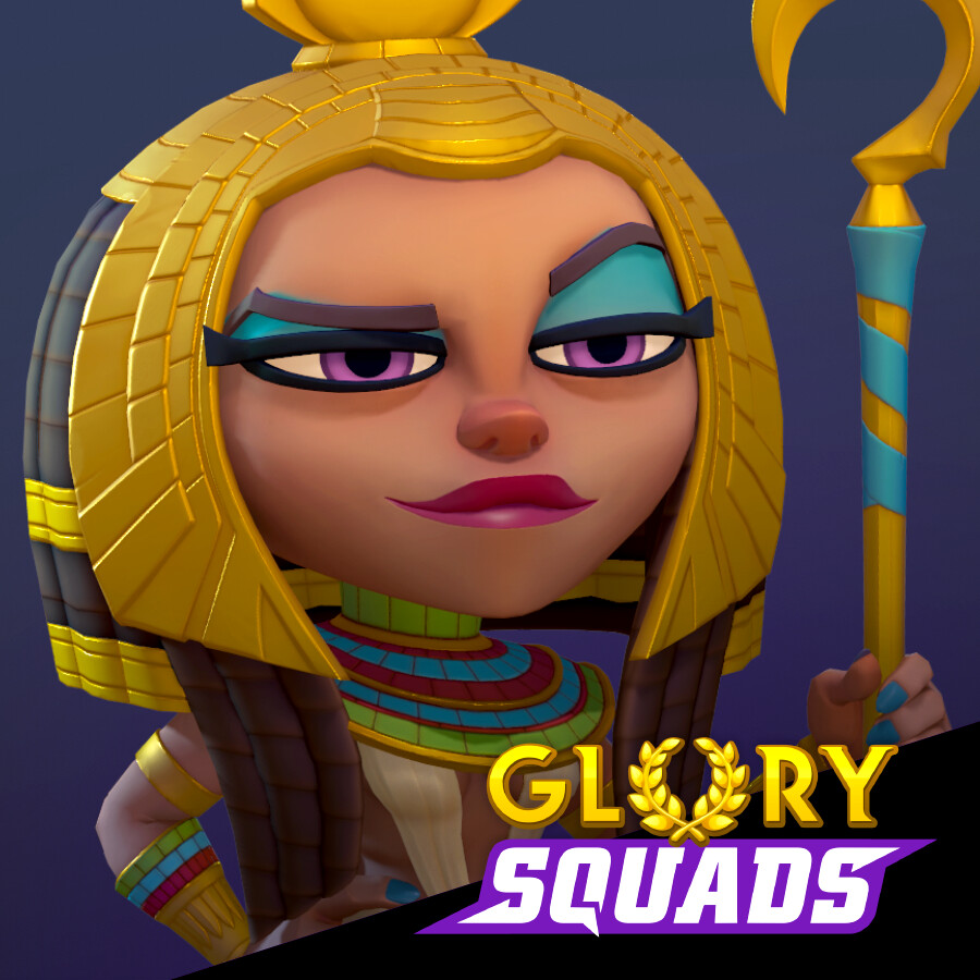 ArtStation - Cleopatra - Glory Squads