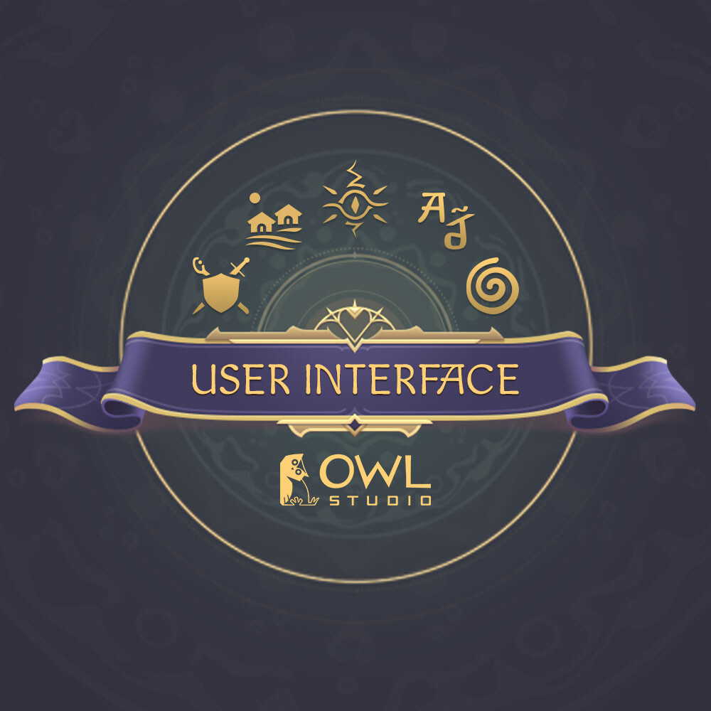 ArtStation - UX/UI design for the Journey across Raava game