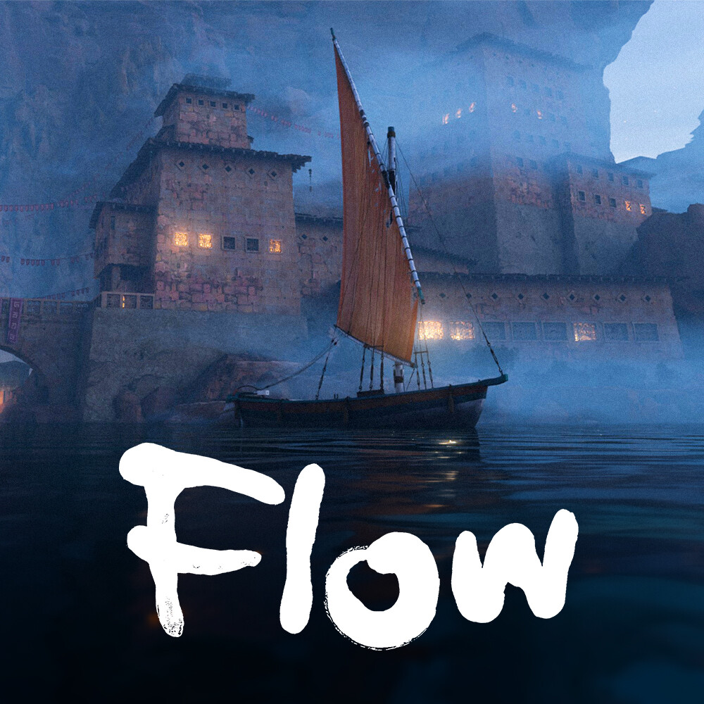 ArtStation - Flow - Boat Design