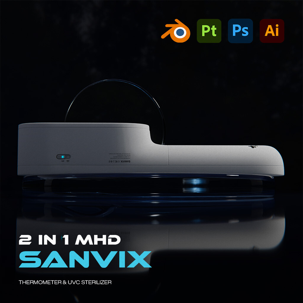 ArtStation - SANVIX Multifunctional Smart Device Thermometer & UVC ...