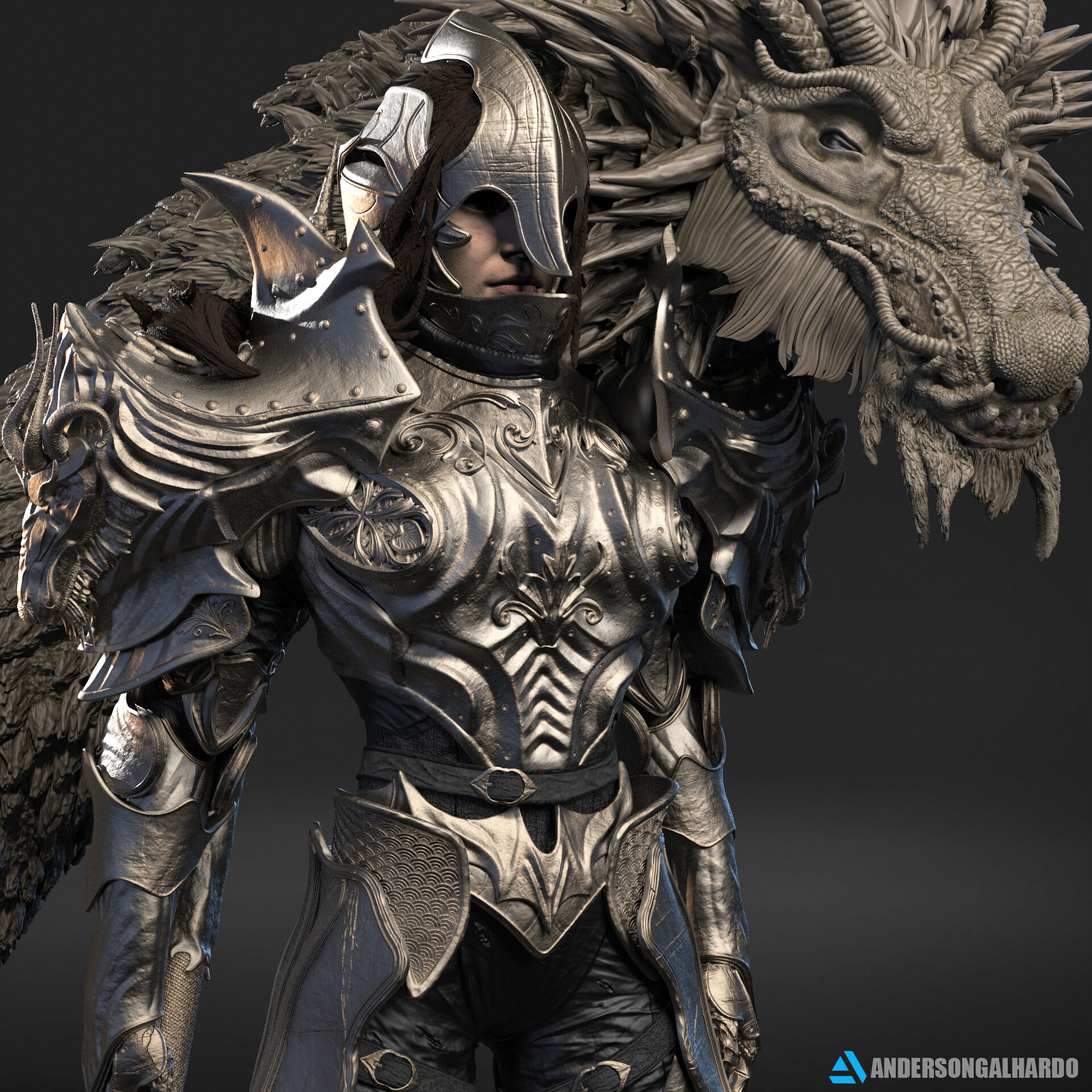 ArtStation - Dragon Armor