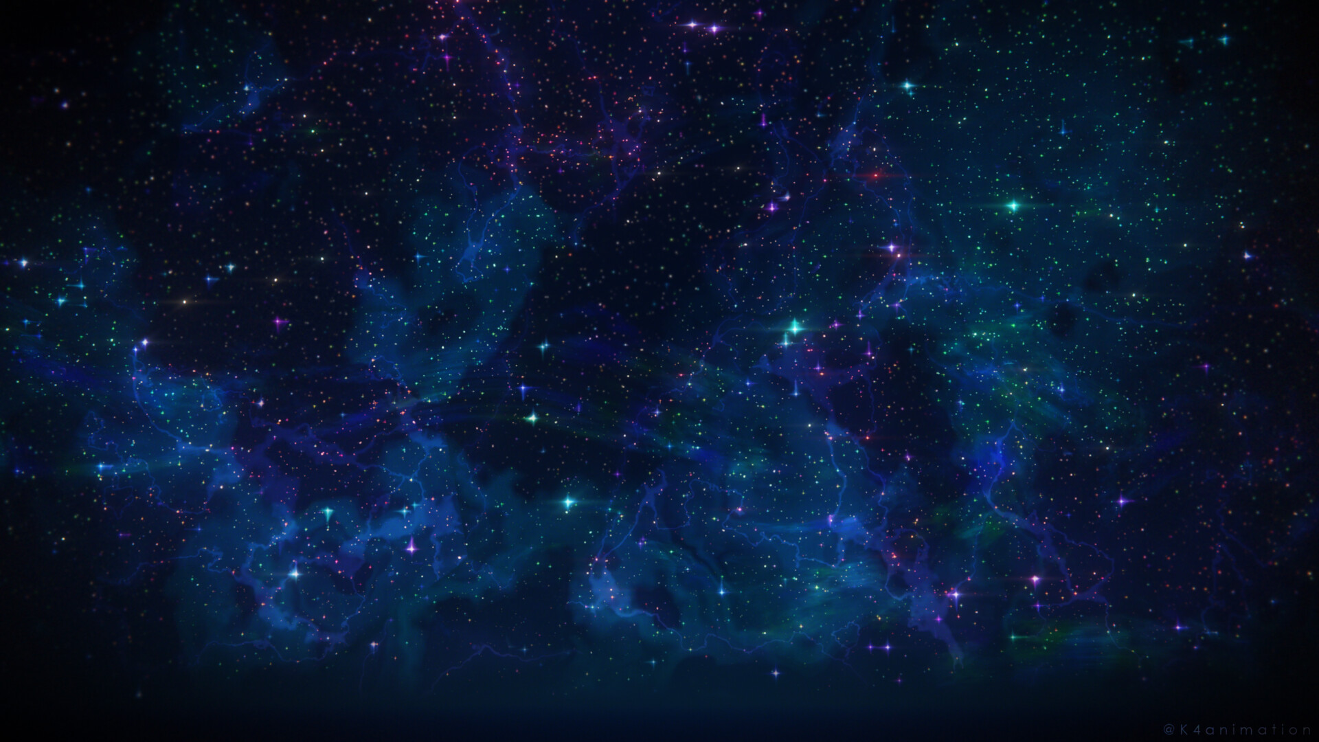 ArtStation - Procedural Sci-Fi Night Sky / Space in Blender